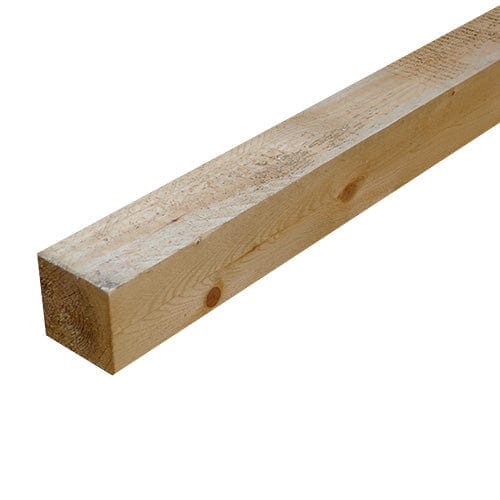 75mm x 75mm Sawn & Brown Treated Fence Posts - Keighley Timber ...