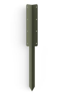 Sleeper Pin - Corner Bracket for Double Sleeper - Keighley Timber & Fencing – Keighley Timber ...